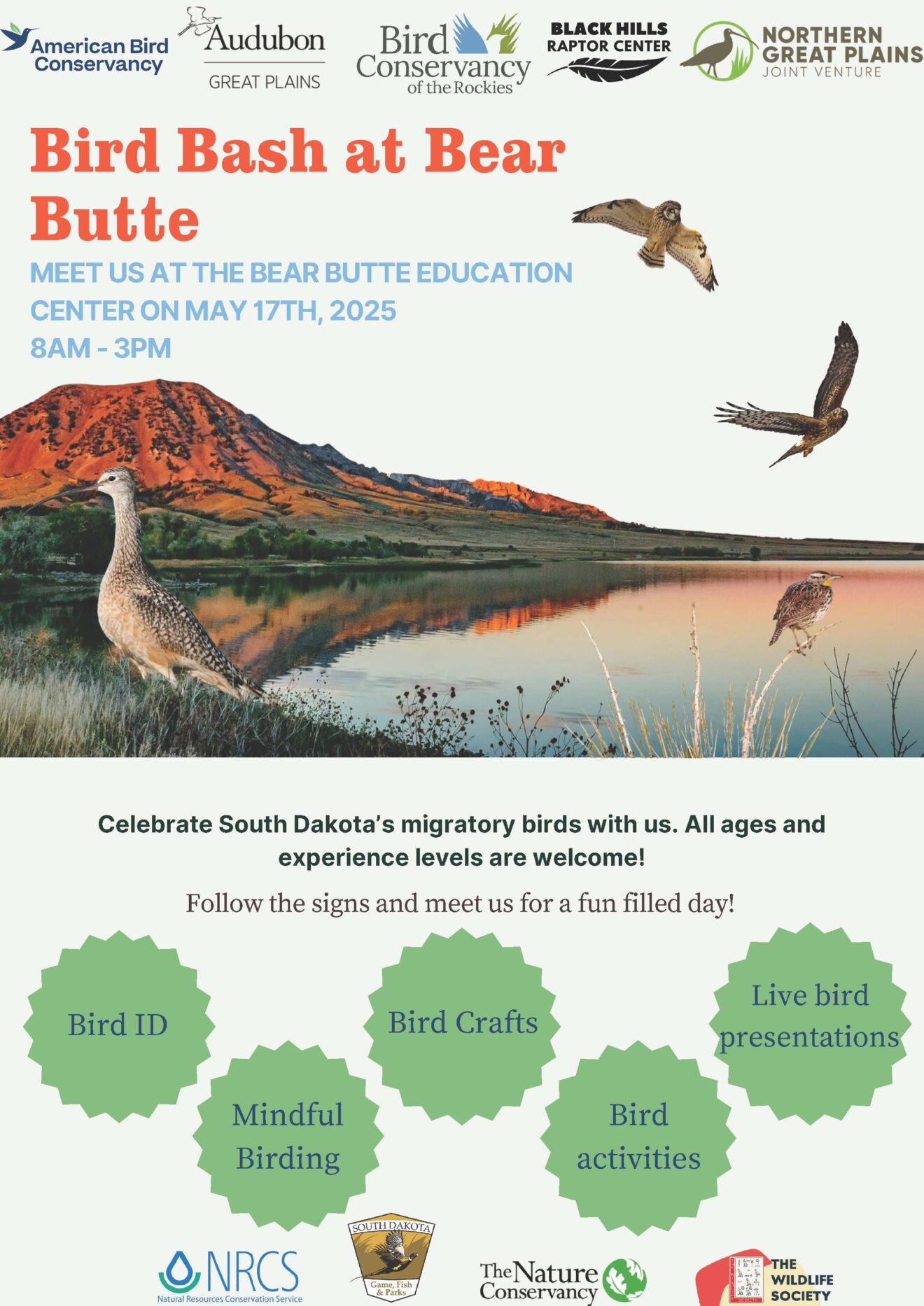International Bird Day Celebration for Western SD – Bird Bash at Bear ...