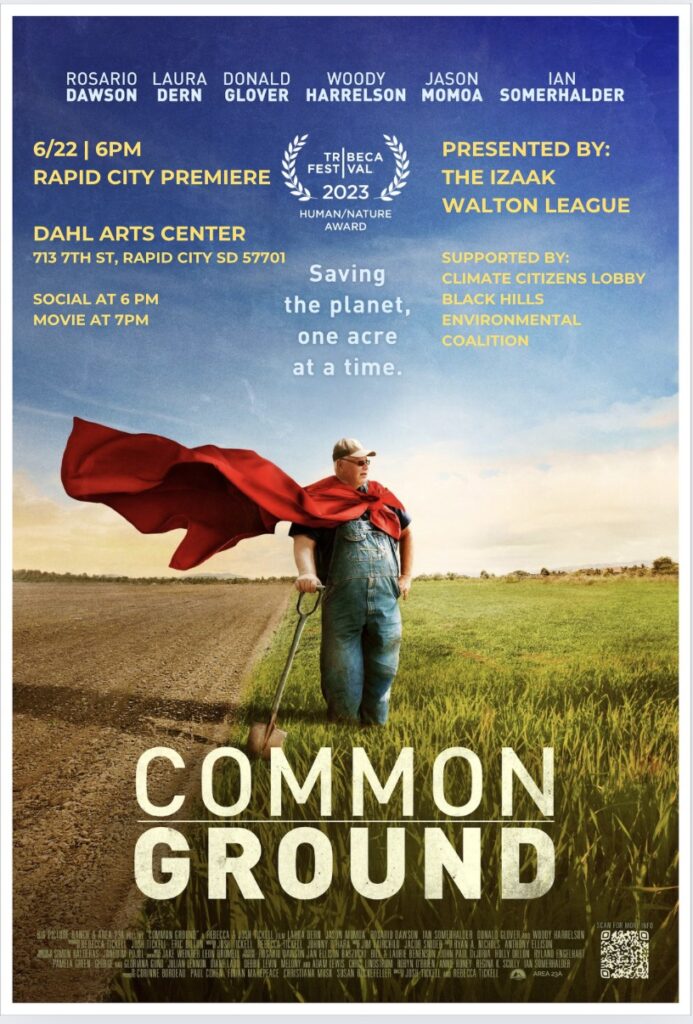 Documentary shown – “On Common Ground” - Prairie Hills Audubon Society